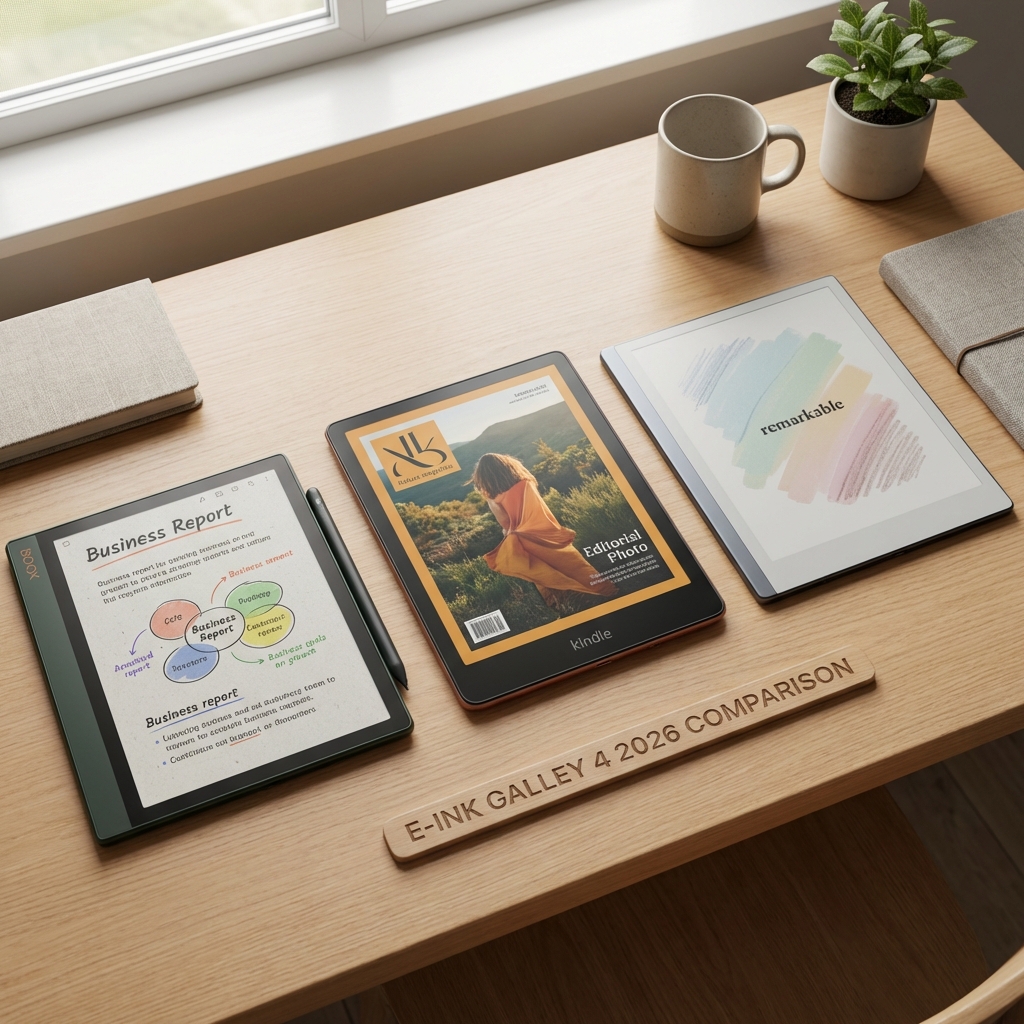 The E-Ink Revolution 2026: How Color and Speed Changed the Reading ...